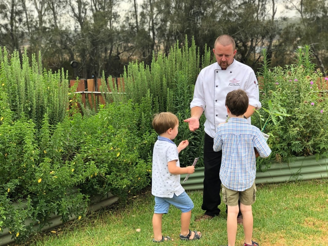 Experience "Mini Chefs Into the Garden" at Crowne Plaza Hunter Valley ...